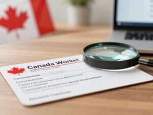 Work Permit Canada Document Number | Locate, Format & Use - Dofmar ...